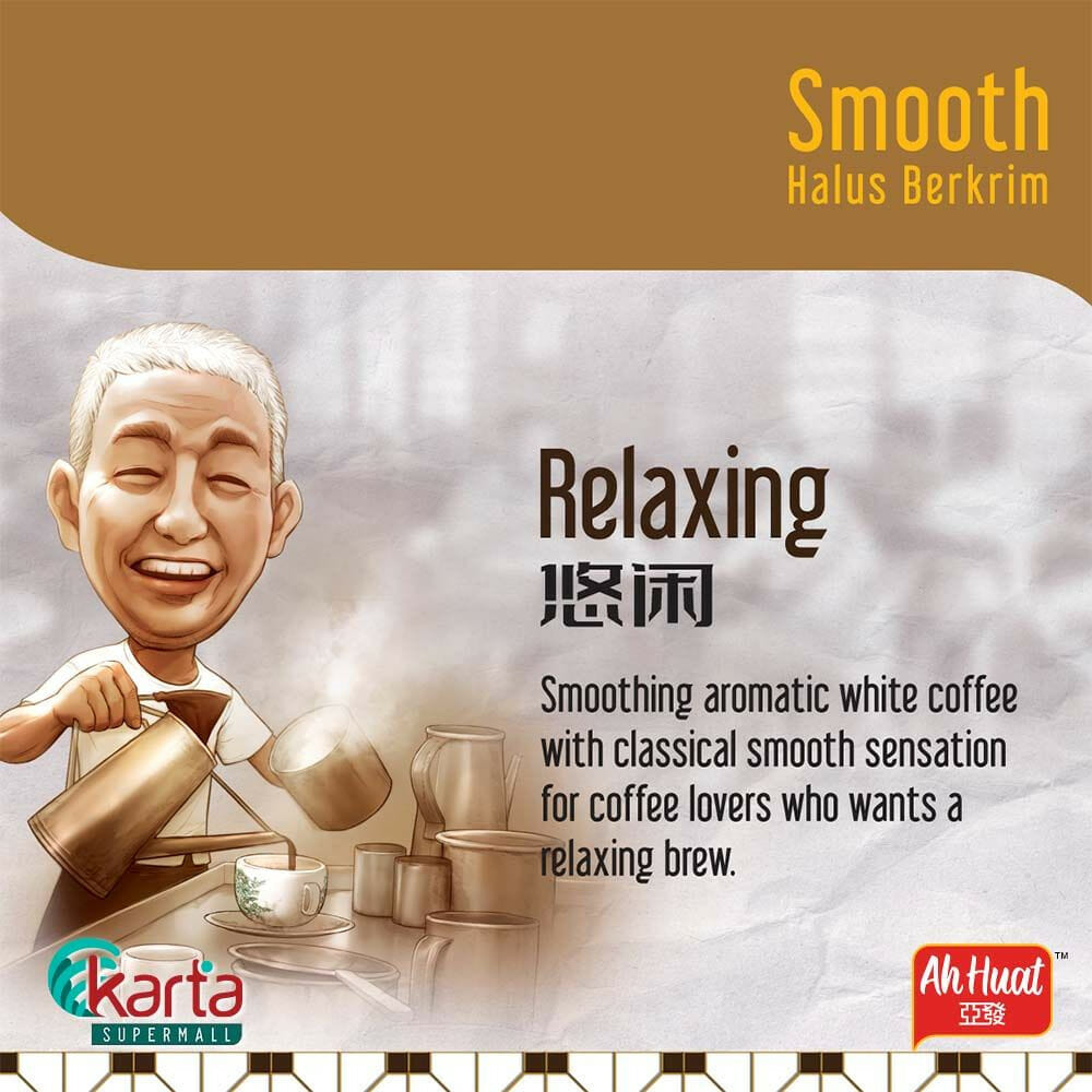 Ah Huat White Coffee Classic 28g x 15 sachets - Karta Supermall
