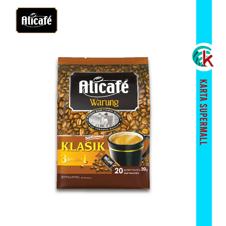 Alicafe Warung Classic 3-in-1 20g x 20 sachets - Karta Supermall
