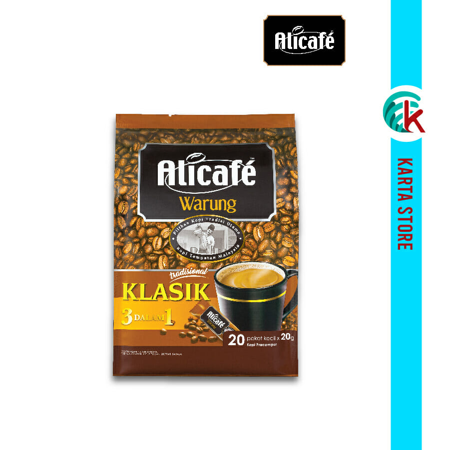 Alicafe Warung Classic 3-in-1 20g x 20 sachets - Karta Supermall