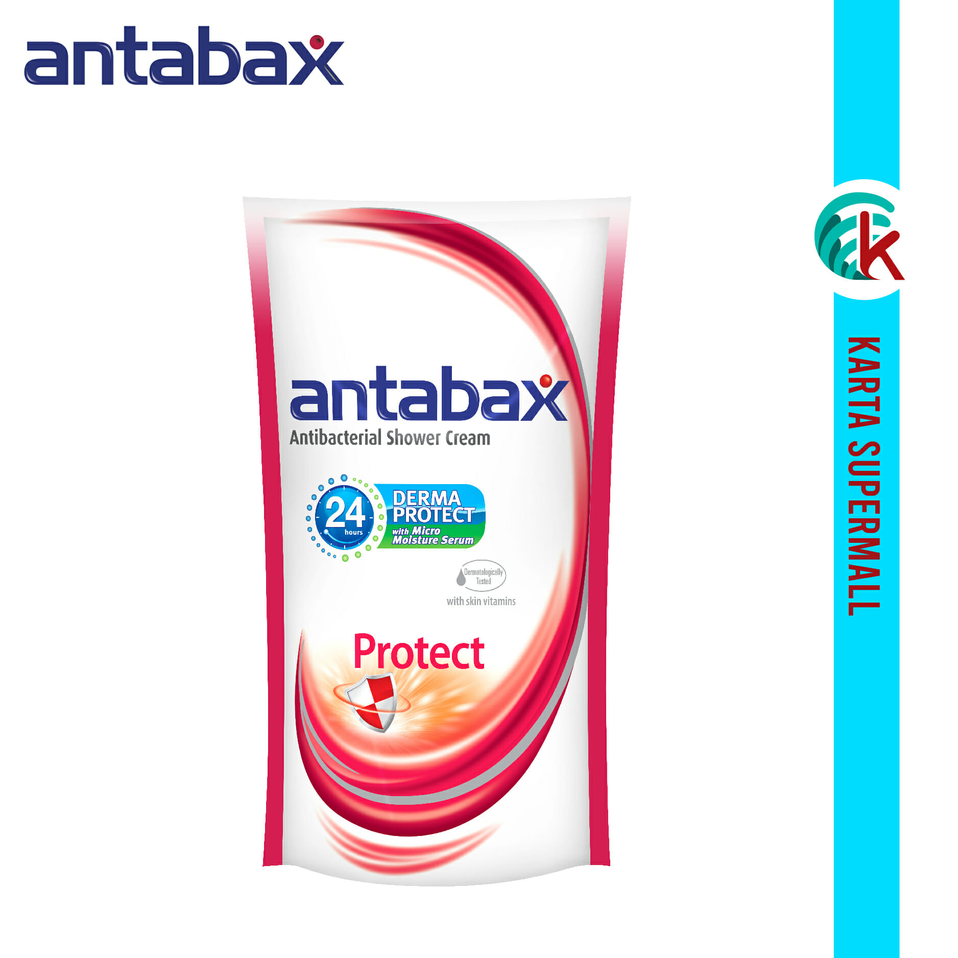 Antabax Protect Antibacterial Shower Cream 550ml - Karta Supermall