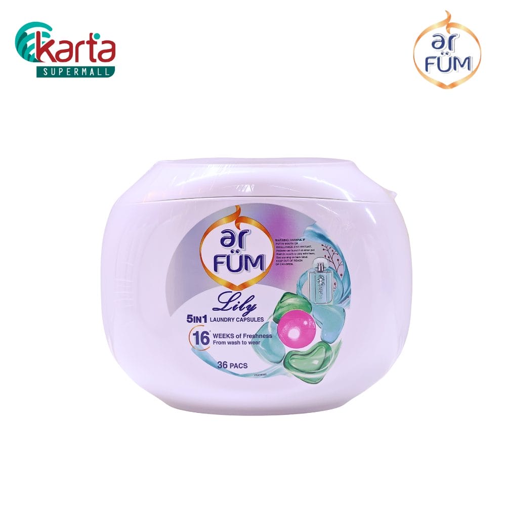 ar FÜM 5-in-1 Laundry Detergent Capsule Lily (12g x 36pcs) - Karta ...
