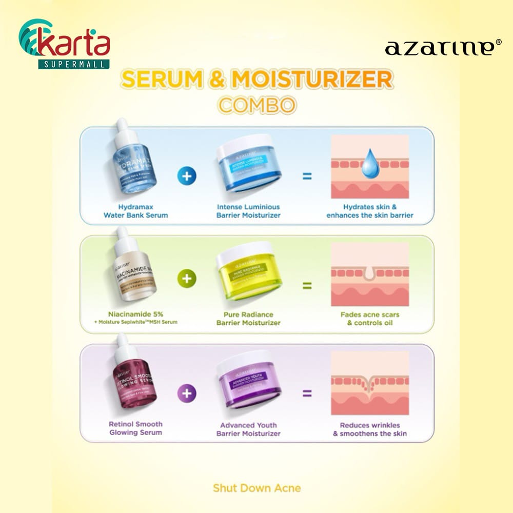 Azarine Pure Radiance Barrier Moisturizer 30G - Karta Supermall