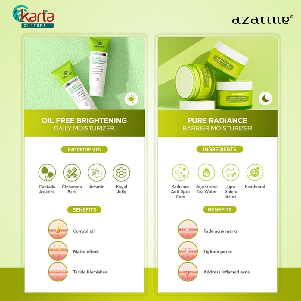 Azarine Pure Radiance Barrier Moisturizer 30G - Karta Supermall