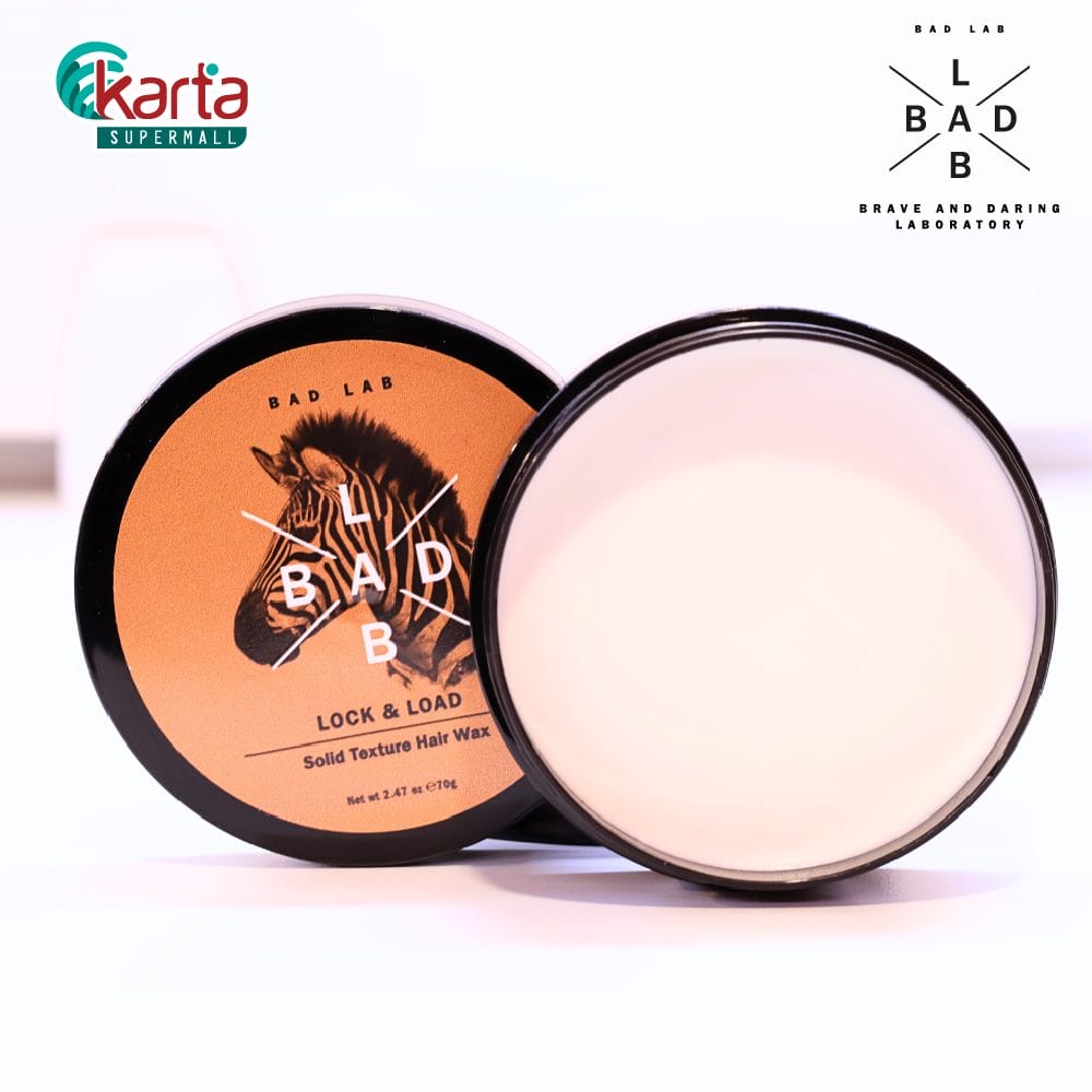 Bad Lab Lock & Load Solid Texture Hair Wax 70g - Karta Supermall