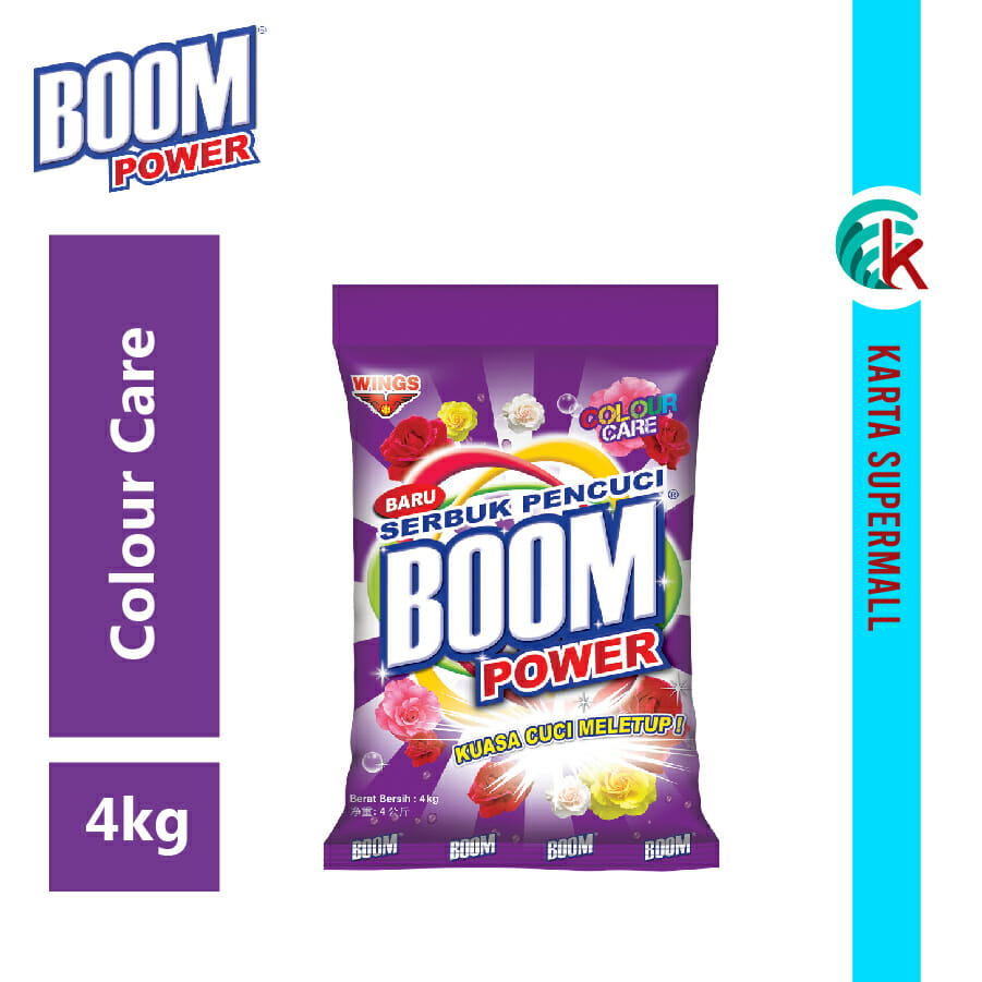 BOOM Powder Detergent Colour Care 3.8kg - Karta Supermall