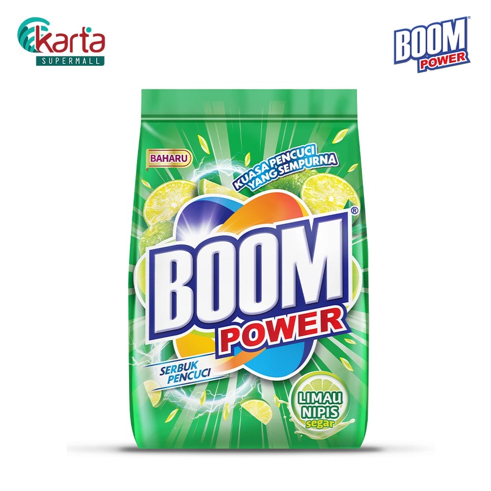 BOOM Powder Detergent Limau Nipis 3.8kg - Karta Supermall