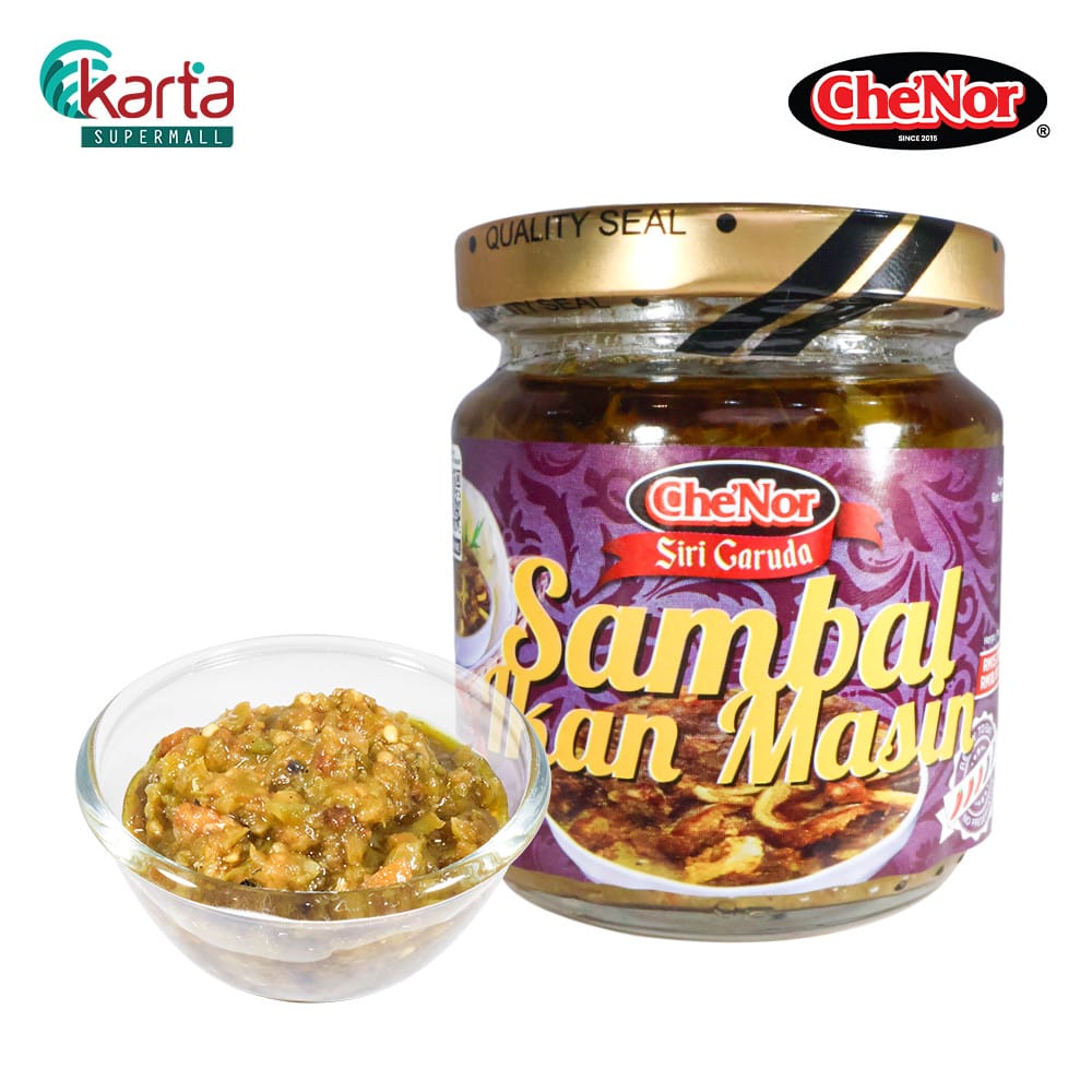 CheNor Sambal Ikan Masin 160g - Karta Supermall