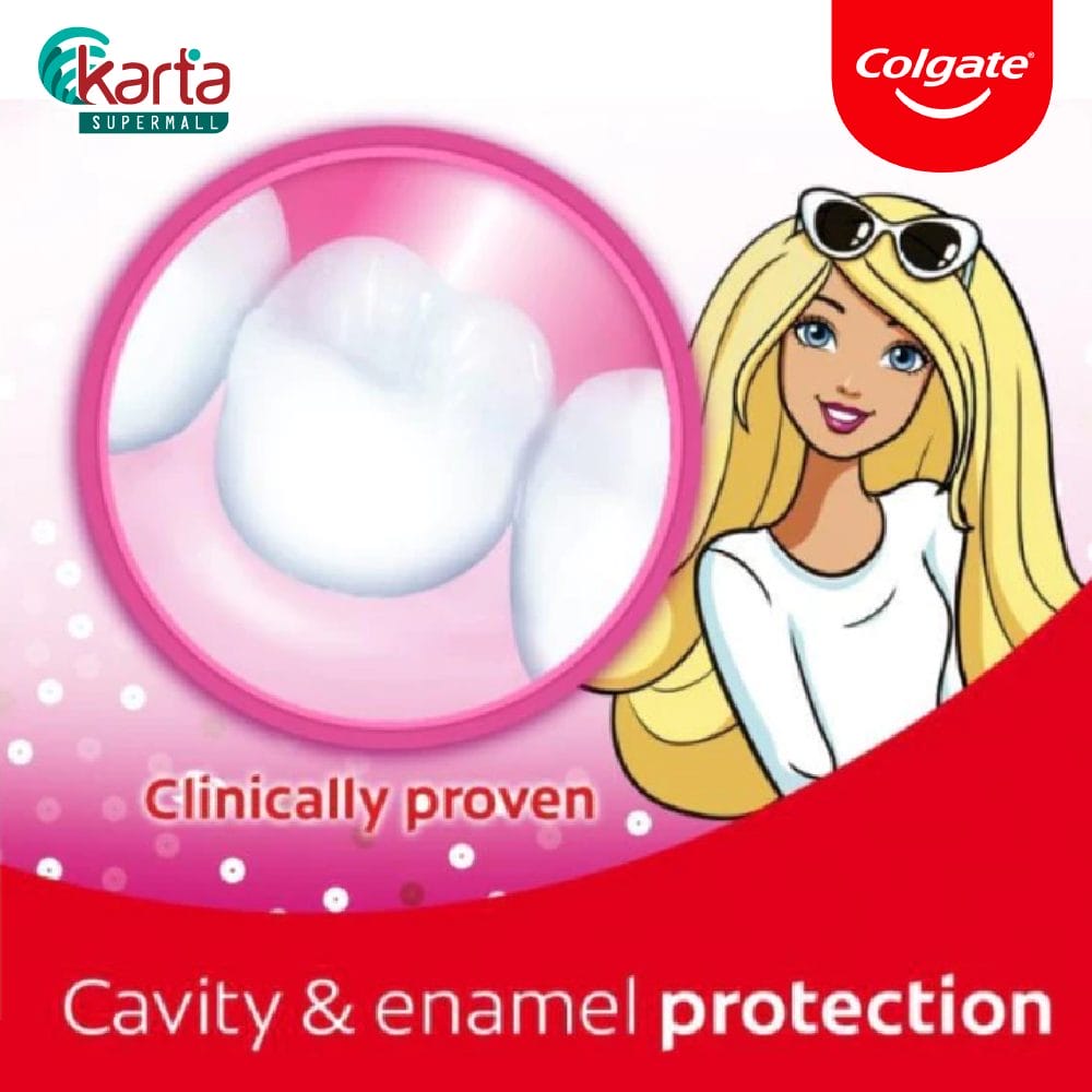 Colgate Kids Barbie Toothpaste (40g) - Karta Supermall