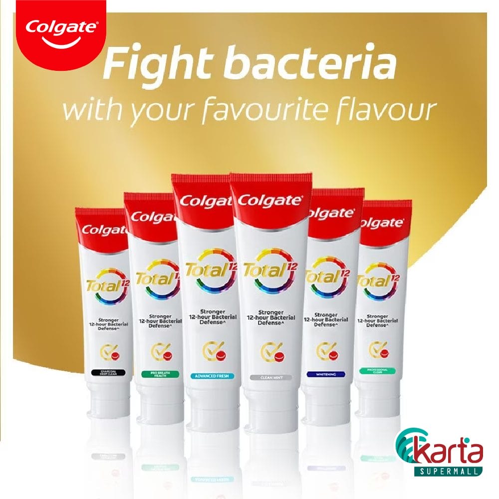 Colgate Total Clean Mint Toothpaste (150g) - Karta Supermall