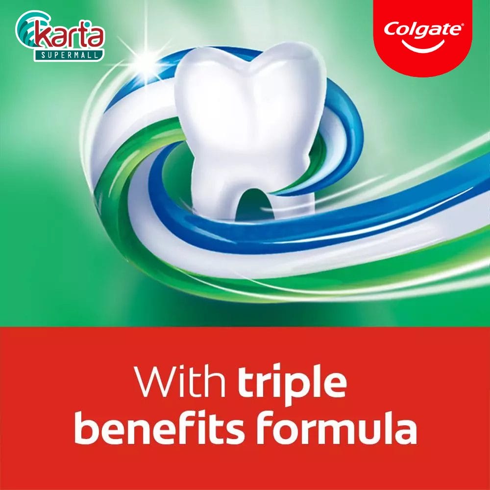 Colgate Triple Action (175g) Twin Pack - Karta Supermall