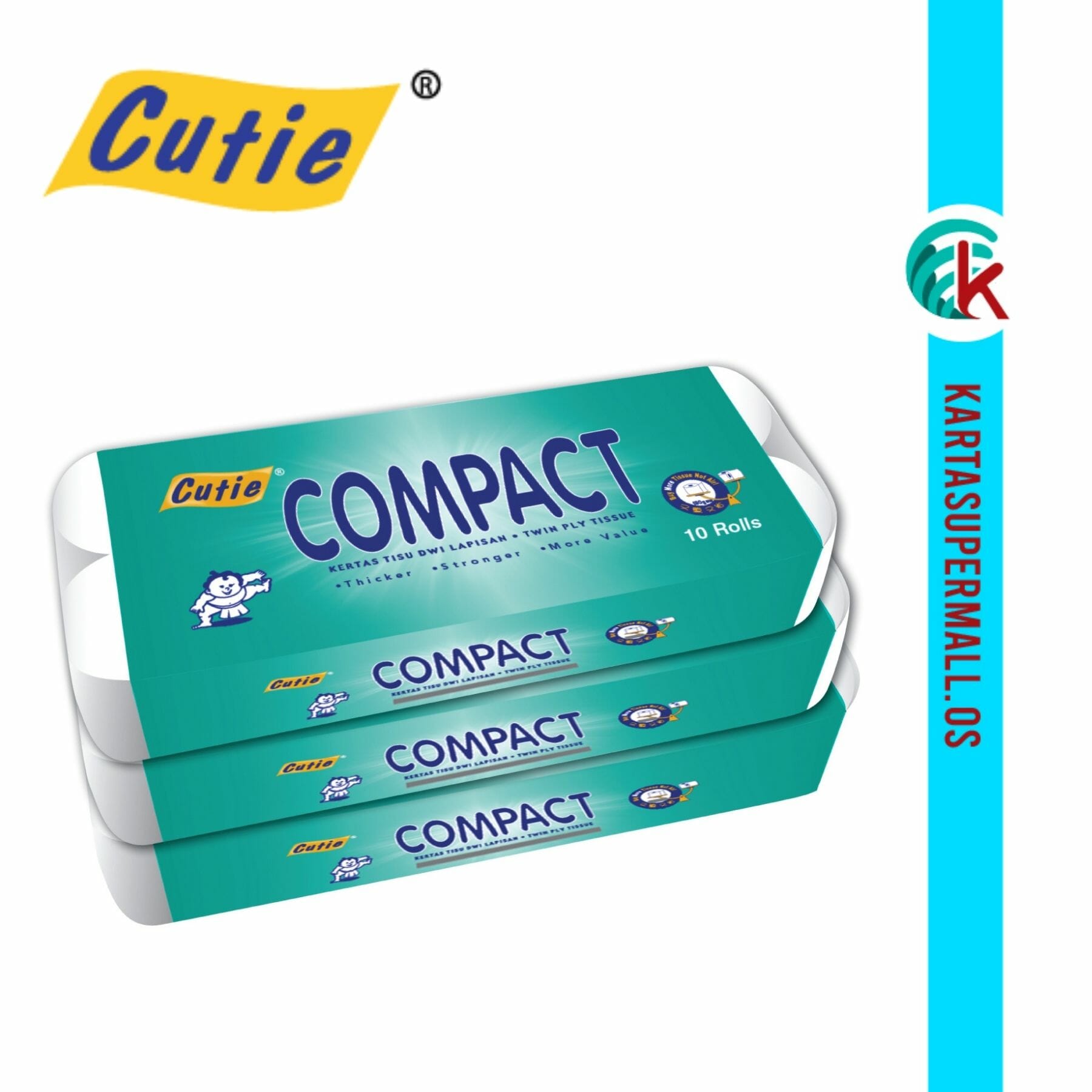 Cutie Compact T/R 30.R - 2ply - Karta Supermall