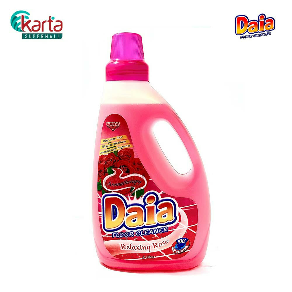 Daia Floor Cleaner Relaxing Rose 2L - Karta Supermall