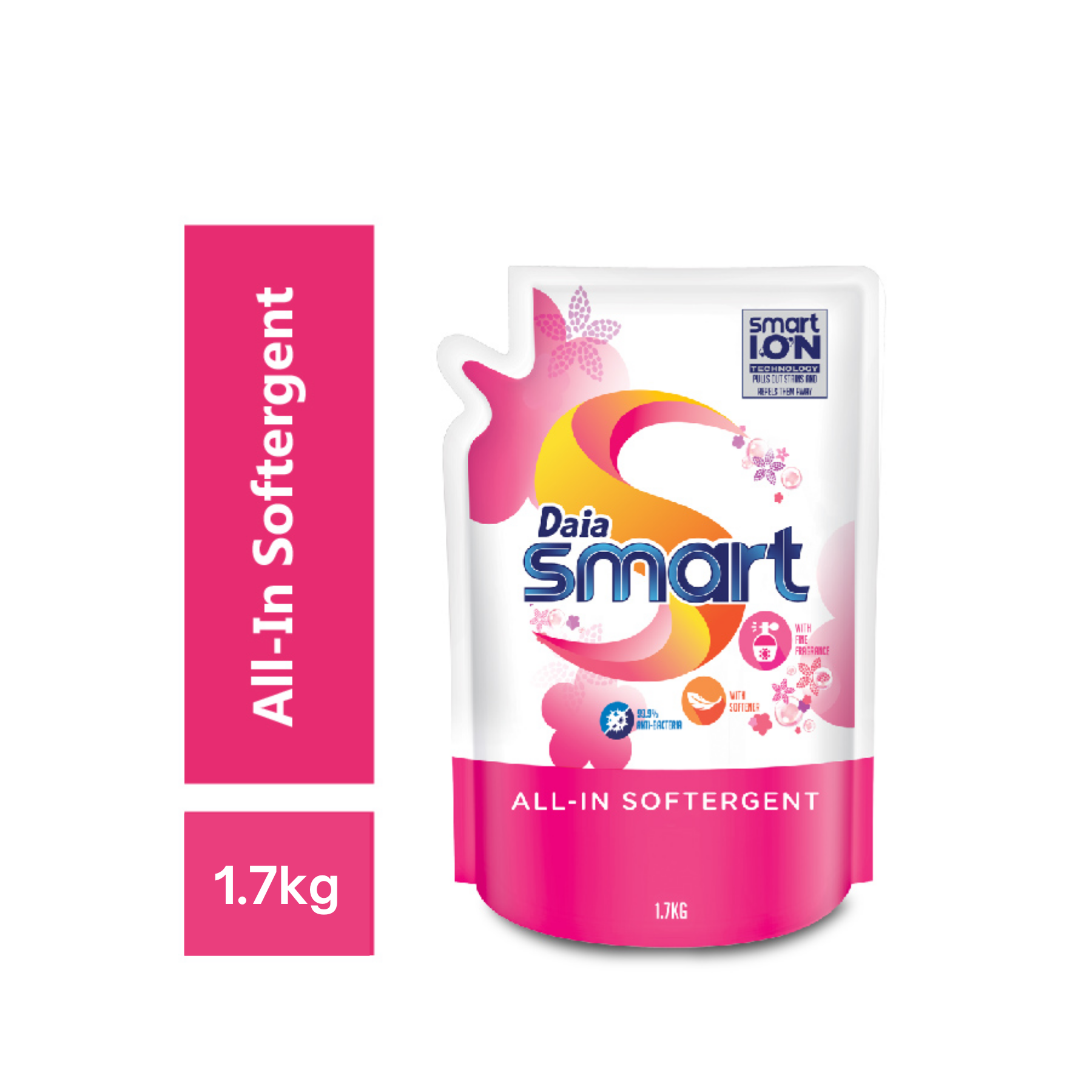 Daia Smart Liquid Detergent All-In Softergent 1.7kg - Karta Supermall