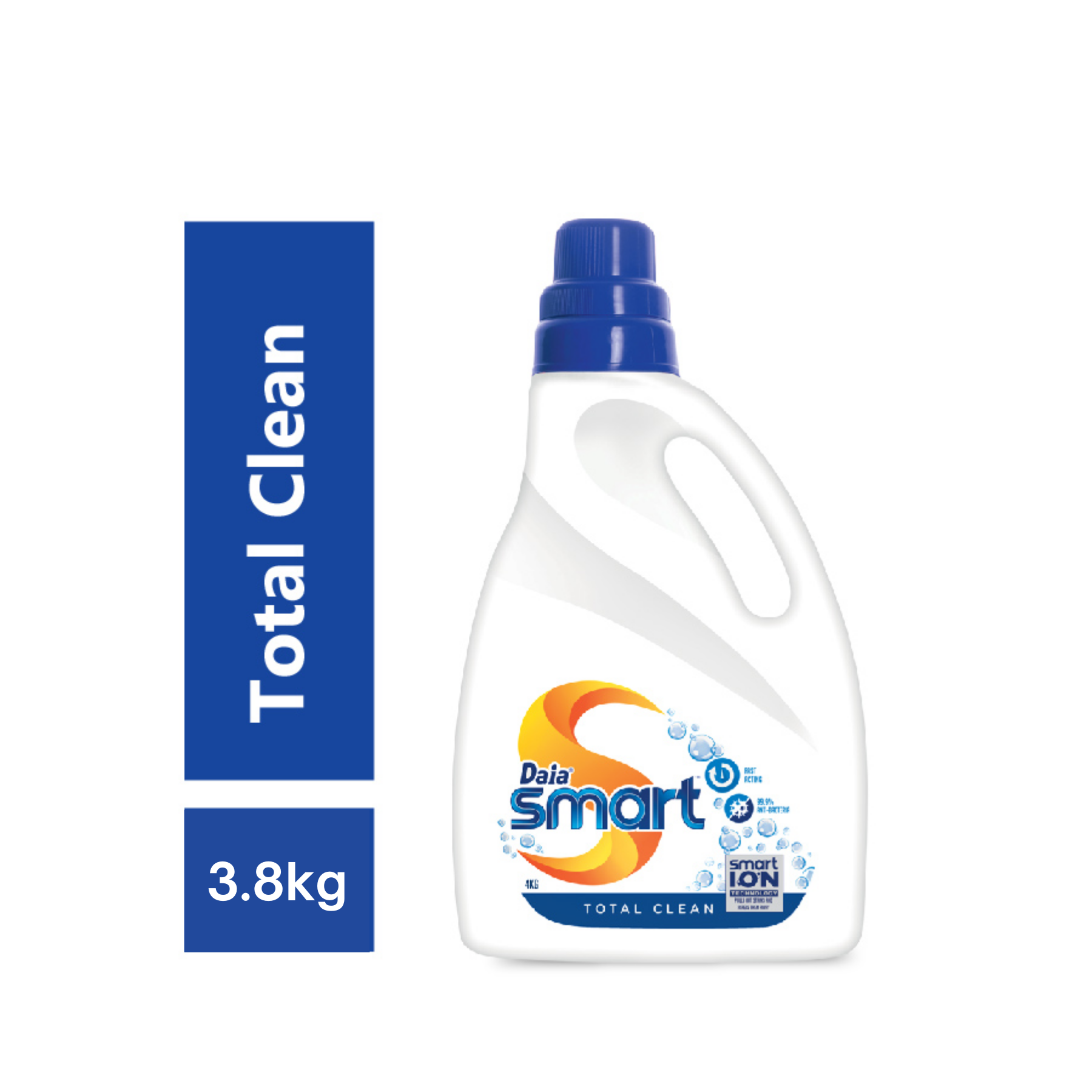Daia Smart Liquid Detergent Total Clean 3.8kg - Karta Supermall