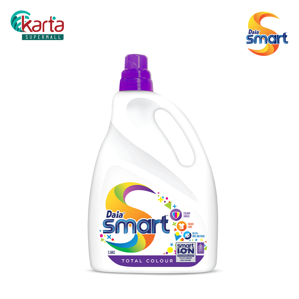 Daia Smart Liquid Detergent Total Colour 3.6kg - Karta Supermall