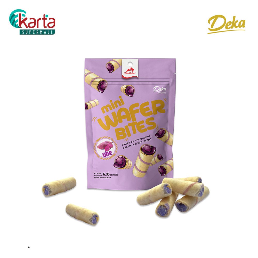 Deka Mini Wafer Bites Ube 180g (Clearance Sale : EXP JAN 2026) - Karta ...