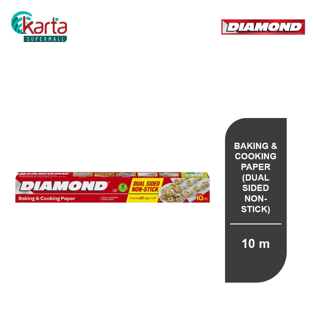 Diamond Baking & Cooking Paper (10 Meters) - Karta Supermall