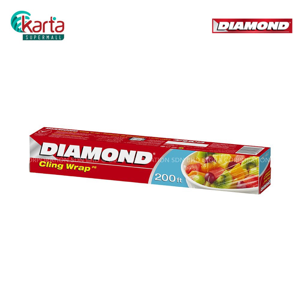 Diamond Cling Wrap 60m/200ft - Karta Supermall