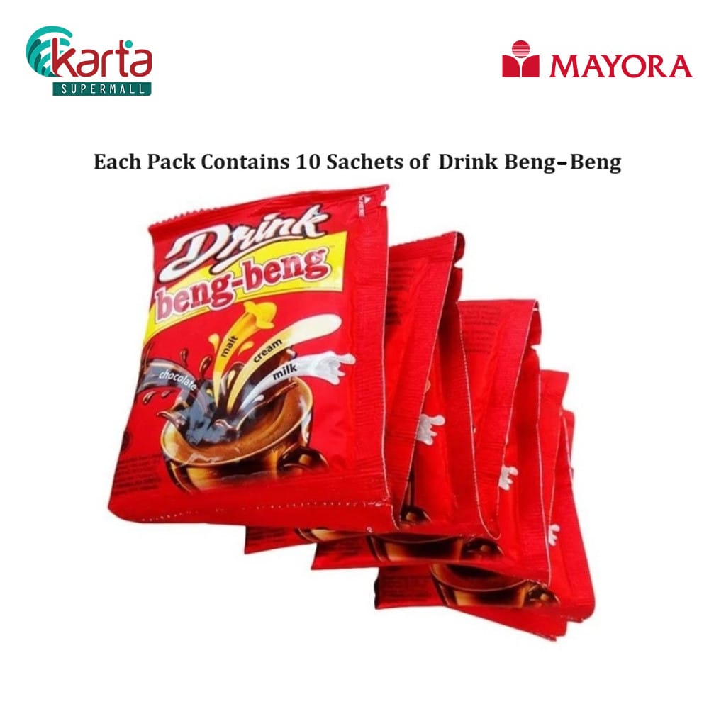 Drink Beng-Beng Banded Chocolate Drink (10 sachets x 30g) - Karta Supermall