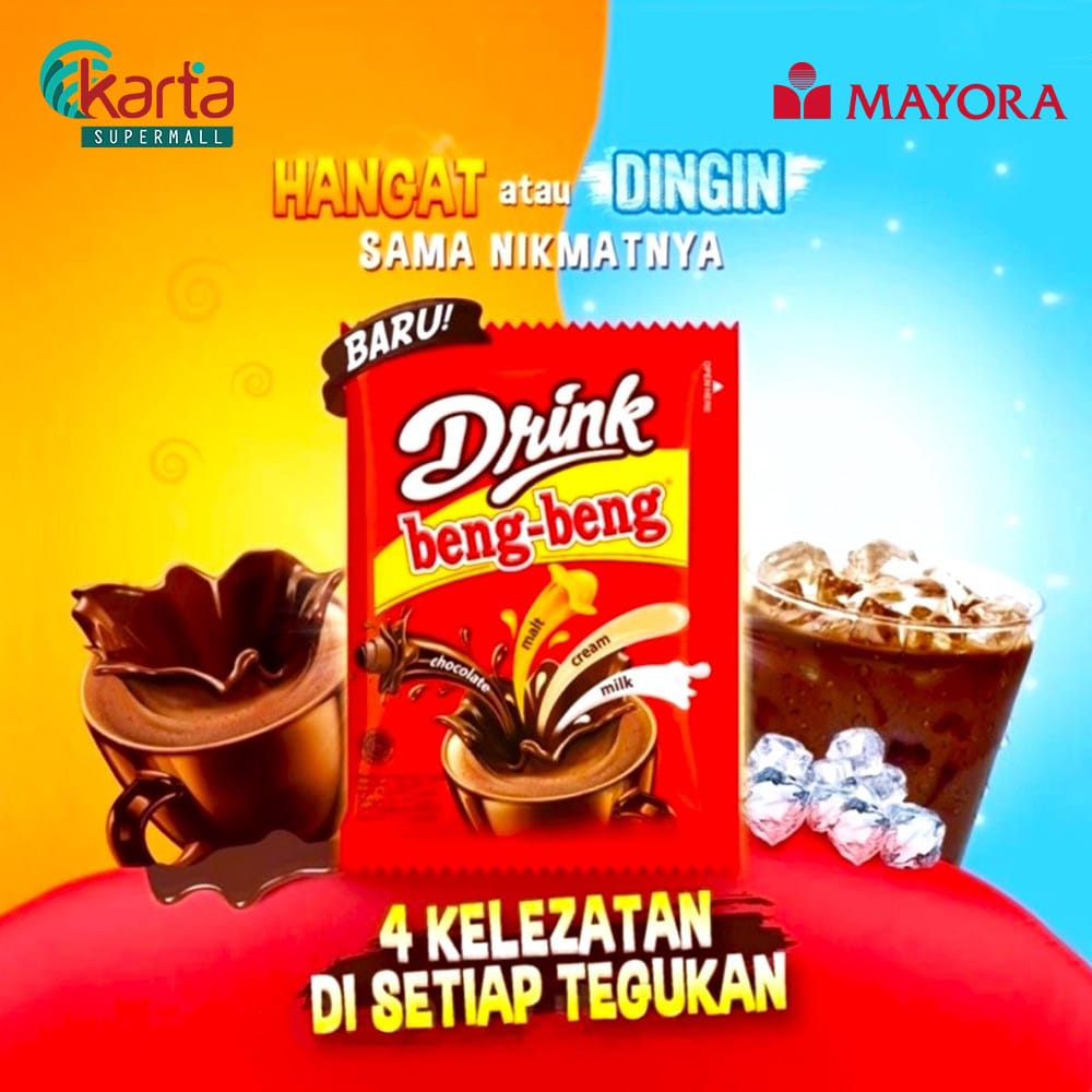 Drink Beng-Beng Banded Chocolate Drink (10 sachets x 30g) - Karta Supermall