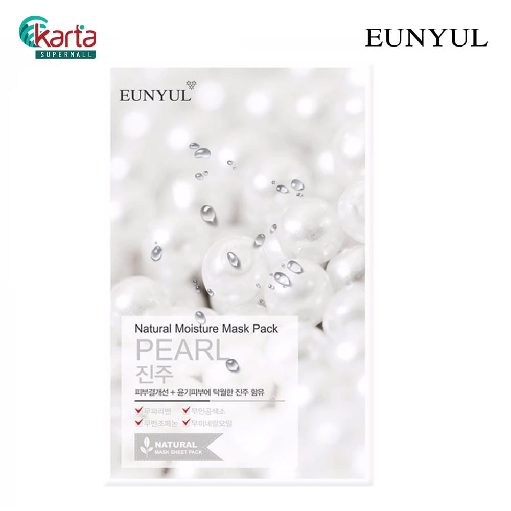 EUNYUL Natural Moisture Mask Pack 22ml - Pearl - Karta Supermall