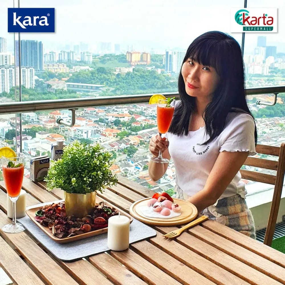 KARA Organic Coconut Cream 200ml x 6 Packs - Karta Supermall