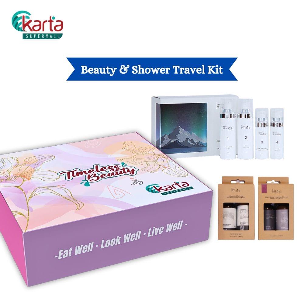Karta Supermall Gift Set - Beauty & Shower Travel Kit - Karta Supermall