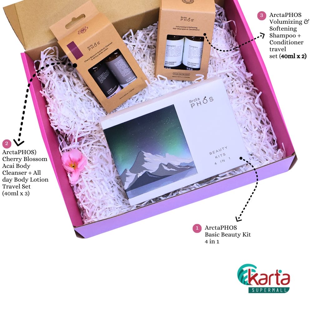 Karta Supermall Gift Set - Beauty & Shower Travel Kit - Karta Supermall