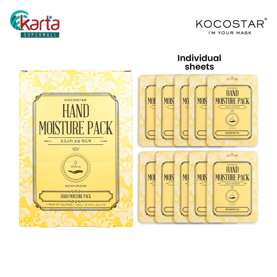 KOCOSTAR Hand Moisture Pack Box (14ml x 10 pcs) - Karta Supermall