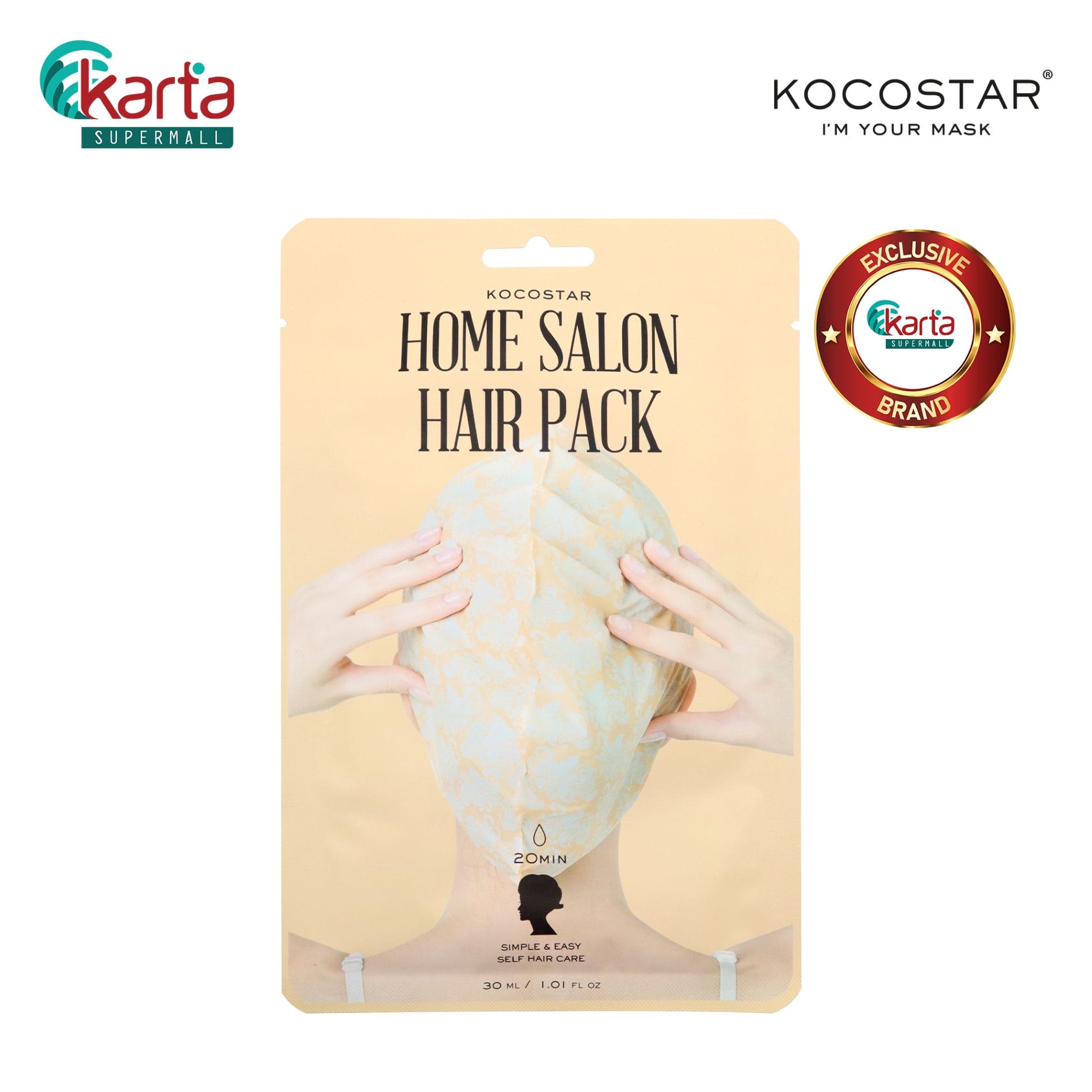KOCOSTAR Home Salon Hair Pack 30ml - Karta Supermall