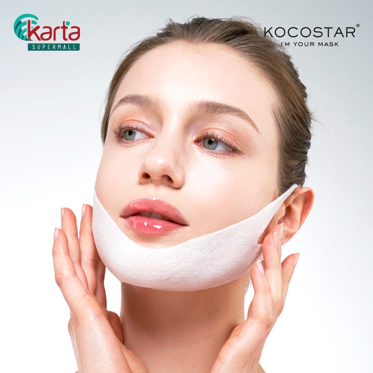 KOCOSTAR HYDROGEL CHIN PACK 9g sheet - Karta Supermall