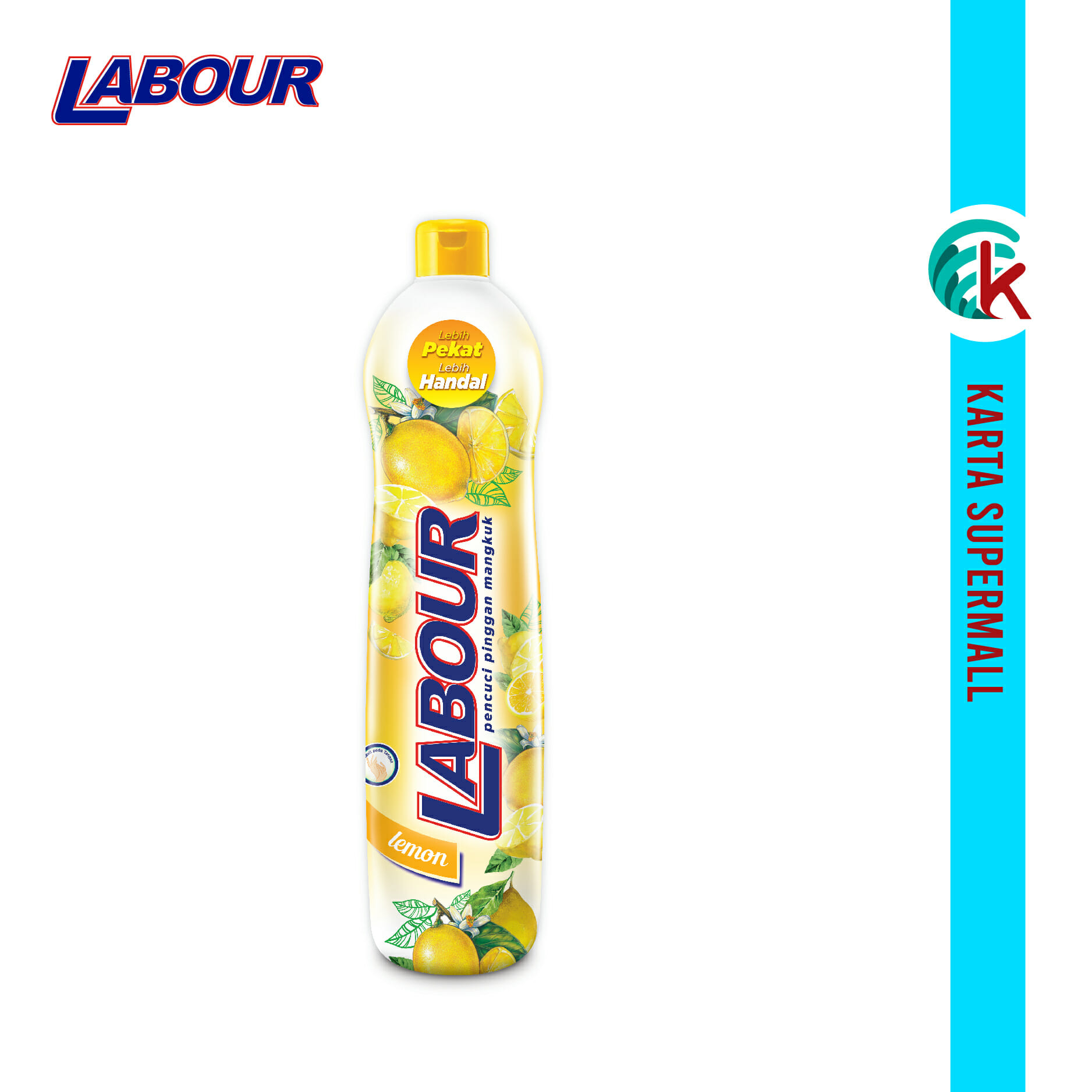 Labour Dishwashing Liquid Lemon 900ml - Karta Supermall