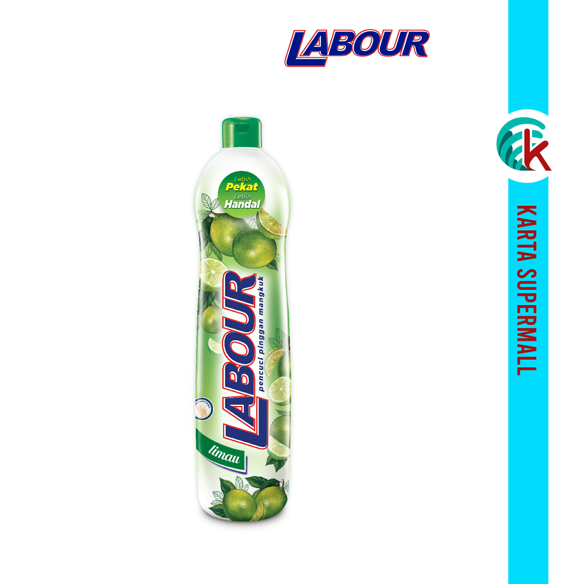 Labour Dishwashing Liquid Lime 900ml - Karta Supermall