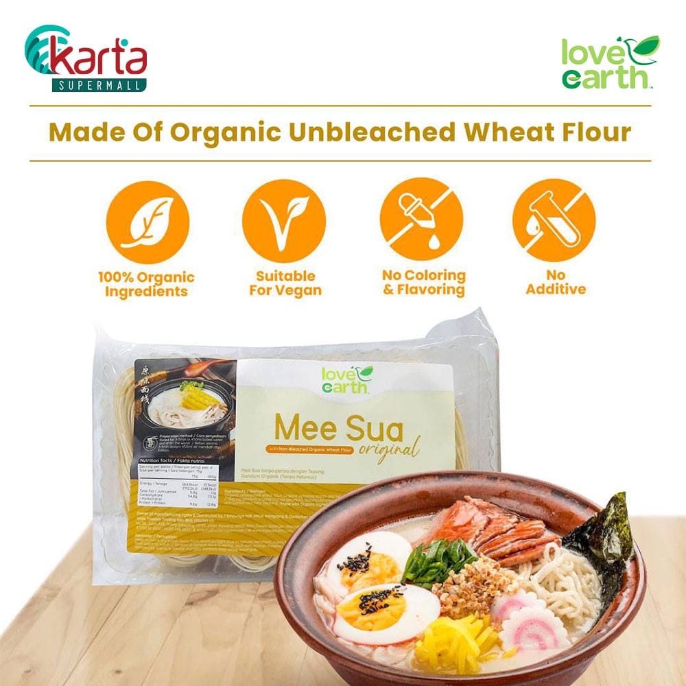 Love Earth Organic Mee Sua (Original) 300g - Karta Supermall