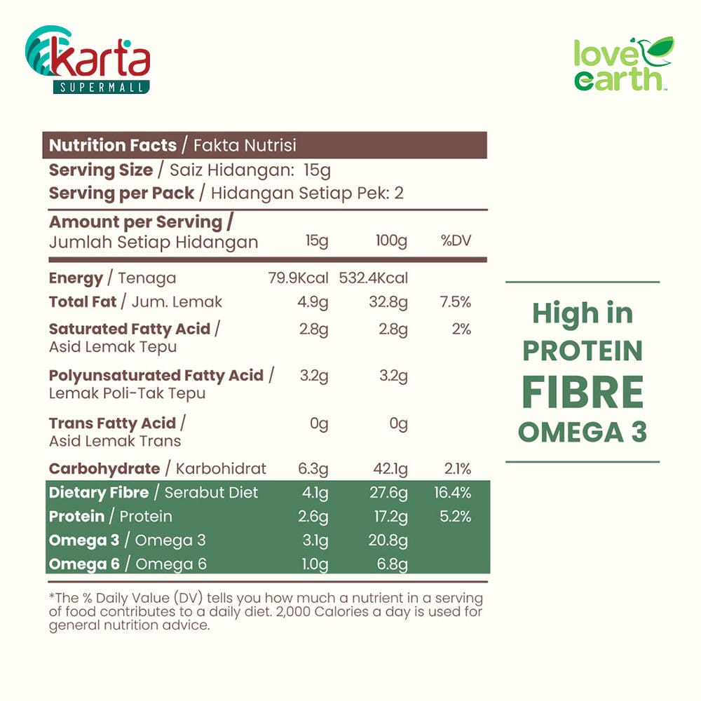 Love Earth Organic Pocket Chia Seeds 4-in-1 Pack (28g x 4) - Karta ...