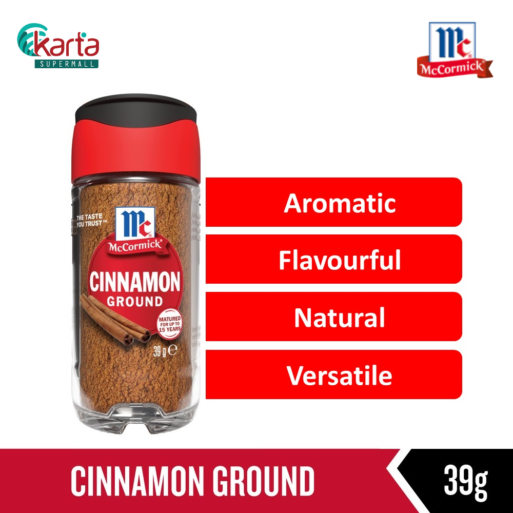 McCormick Cinnamon Ground 39g - Karta Supermall