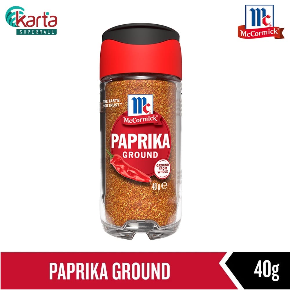McCormick Paprika Ground 40g - Karta Supermall