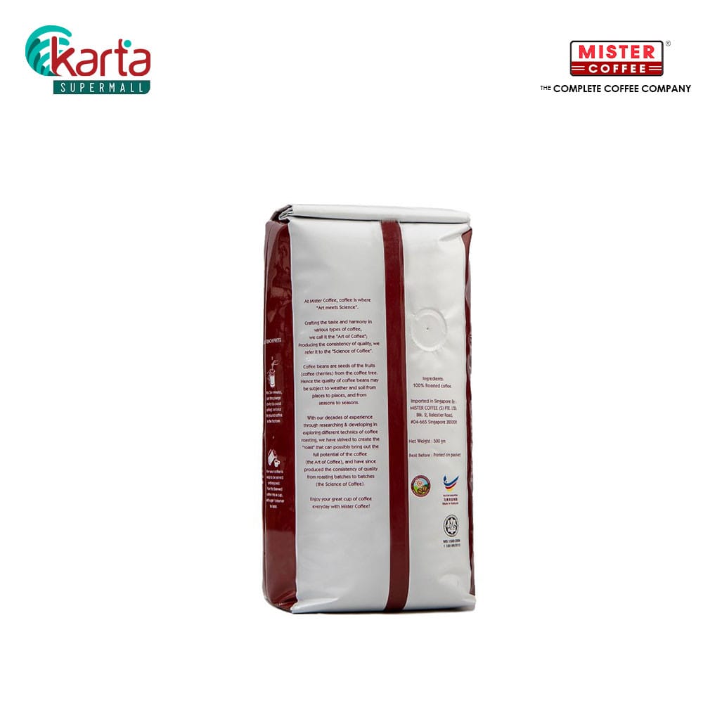 Mister Coffee Country Series Brazil Coffee Bean 500g - Karta Supermall