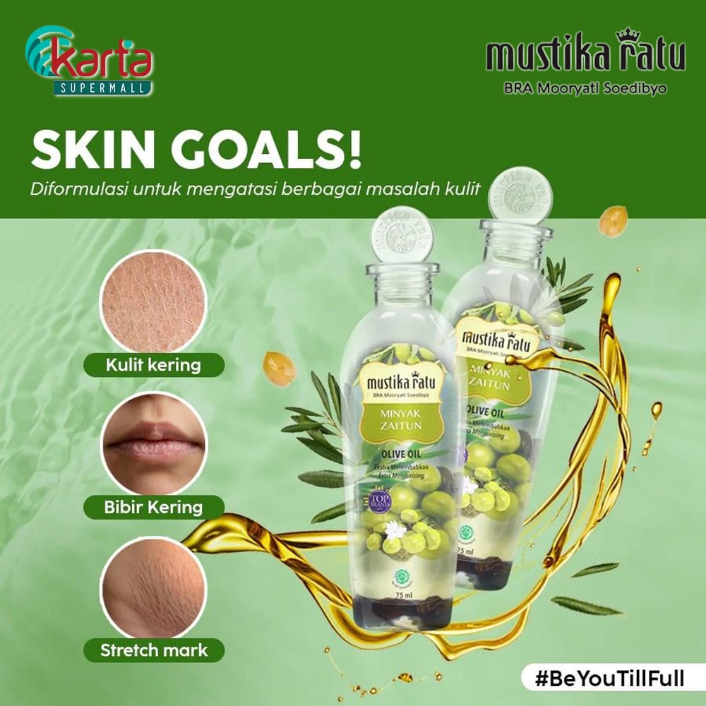Mustika Ratu Minyak Zaitun 75ML - Karta Supermall