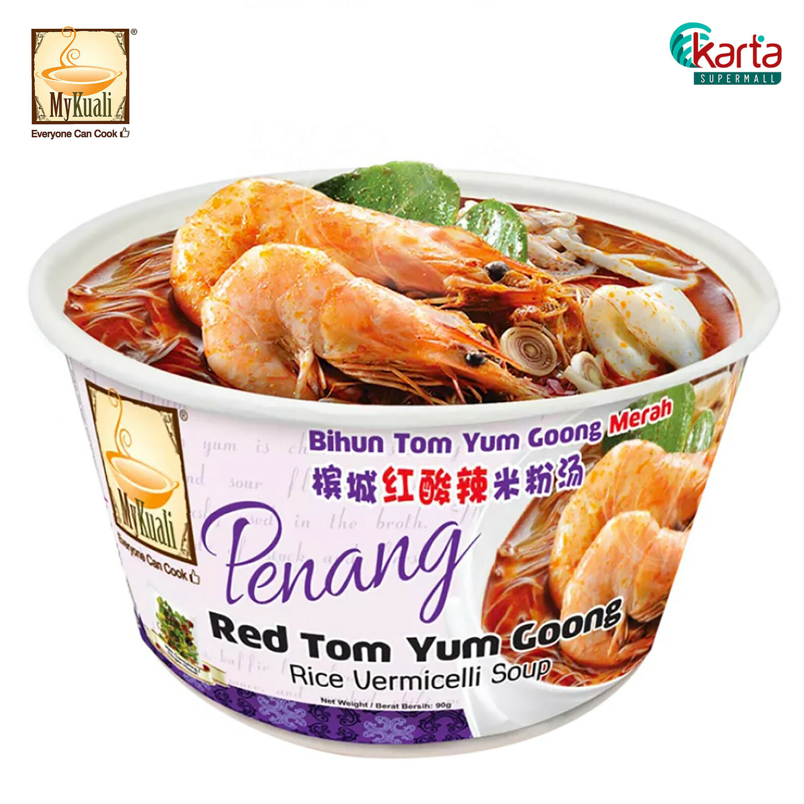 Cook Stunning Penang Bihun Soup Red Tom Yum Goong with MyKuali: Ready ...