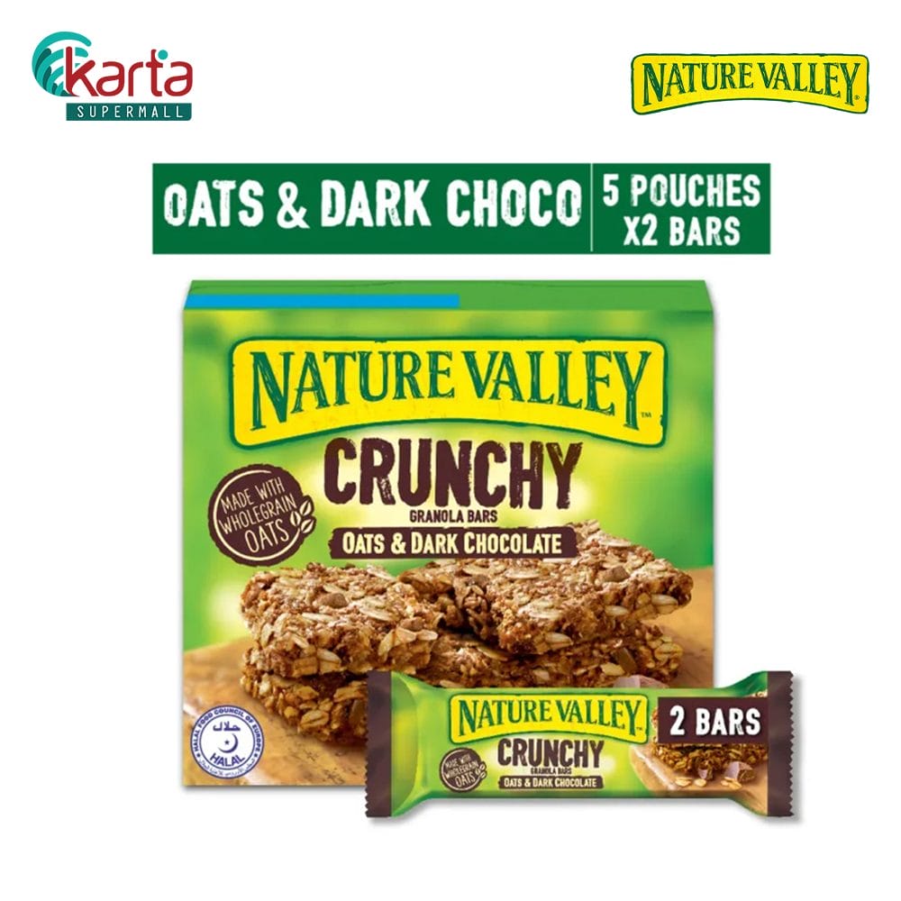 Nature Valley Oats & Dark Chocolate Crunchy Granola Bars (5s x 42g) (Clearance Sales – EXP: JAN ...