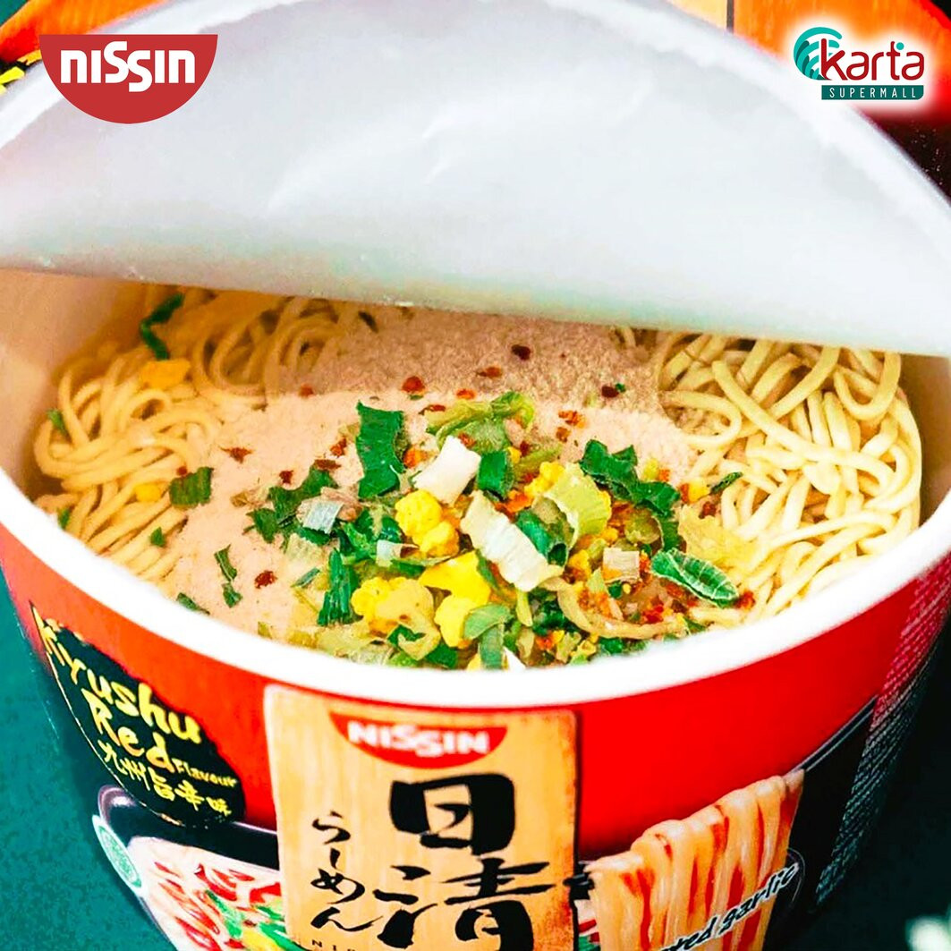 Cozy Up During Cold Weathers with Nissin's Spicy Roasted Garlic Soup!