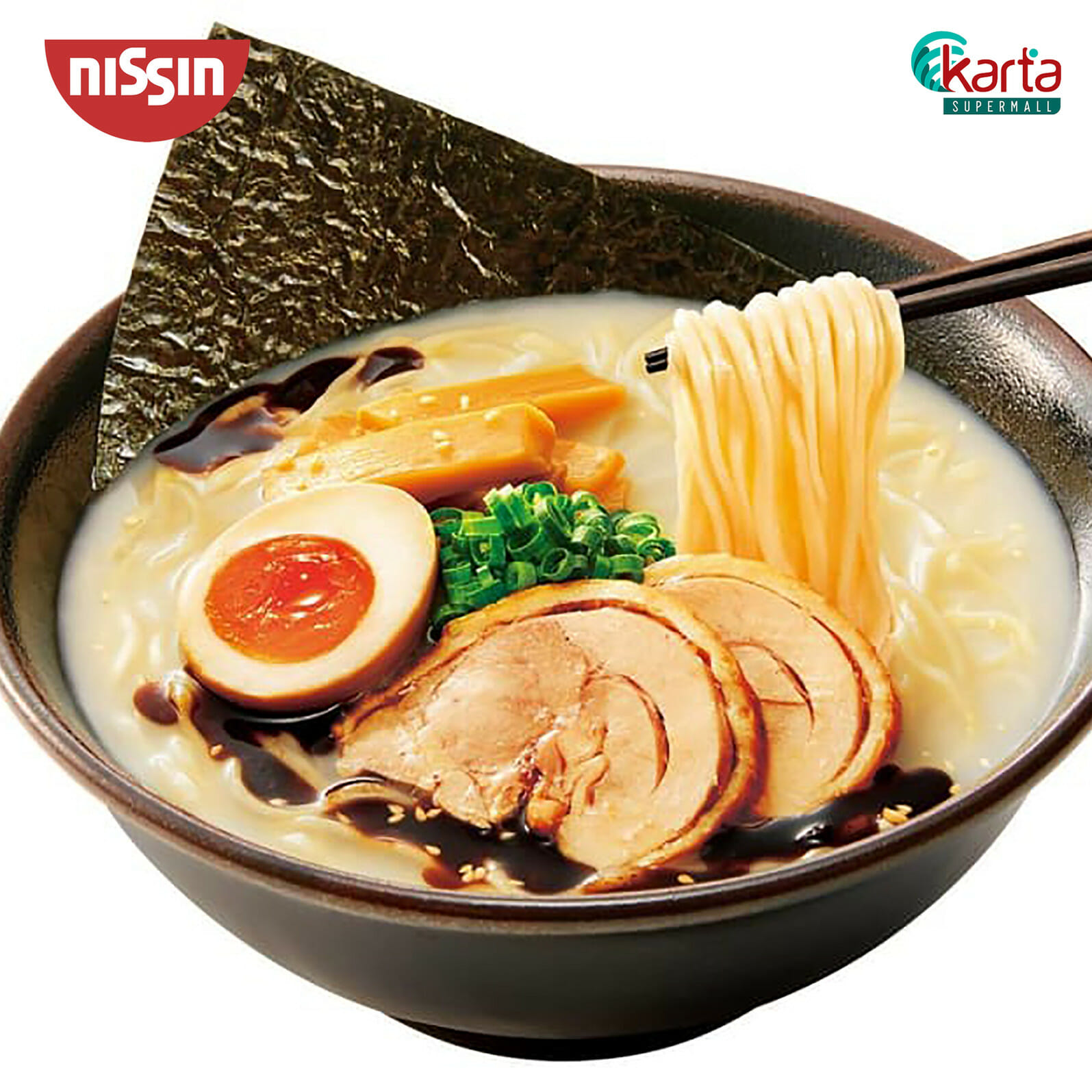 Chewy Ramen with Roasted Black Garlic Oil - Rich Taste & Savory Toppings!