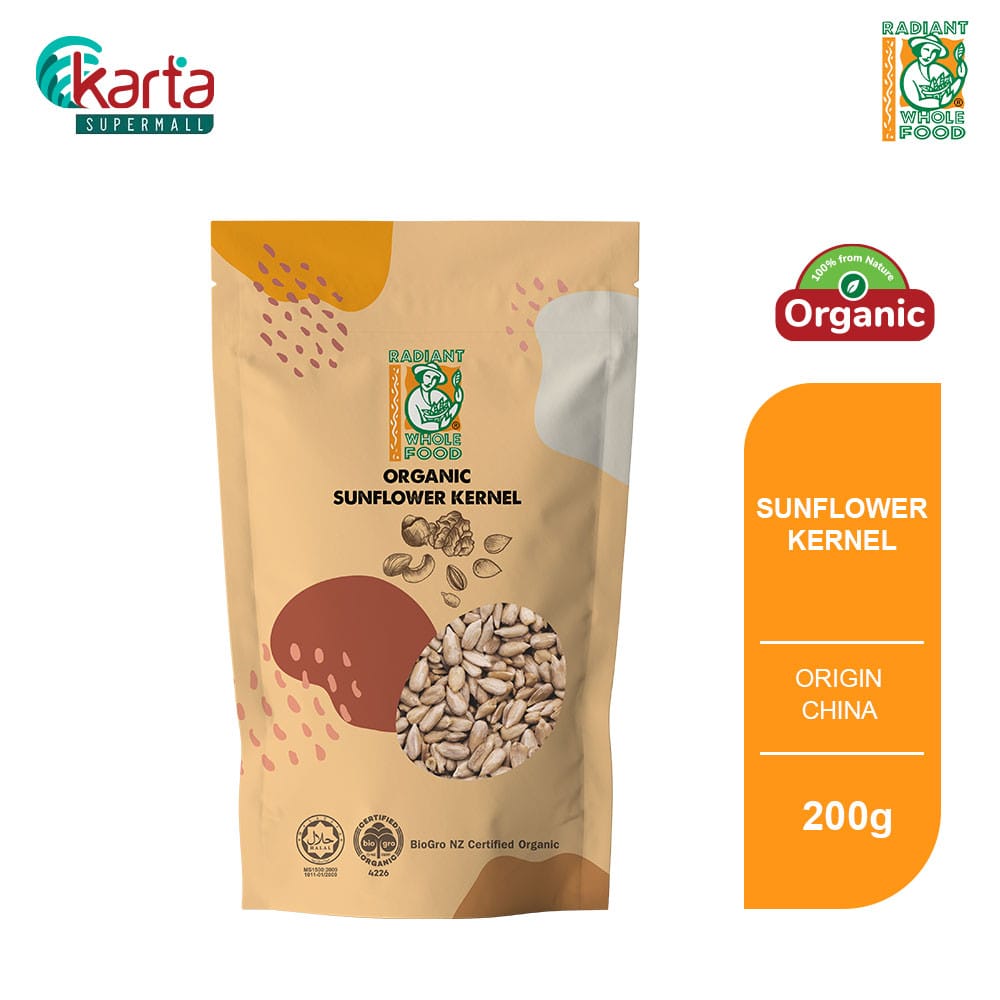 Radiant Organic Sunflower Kernel 200g - Karta Supermall
