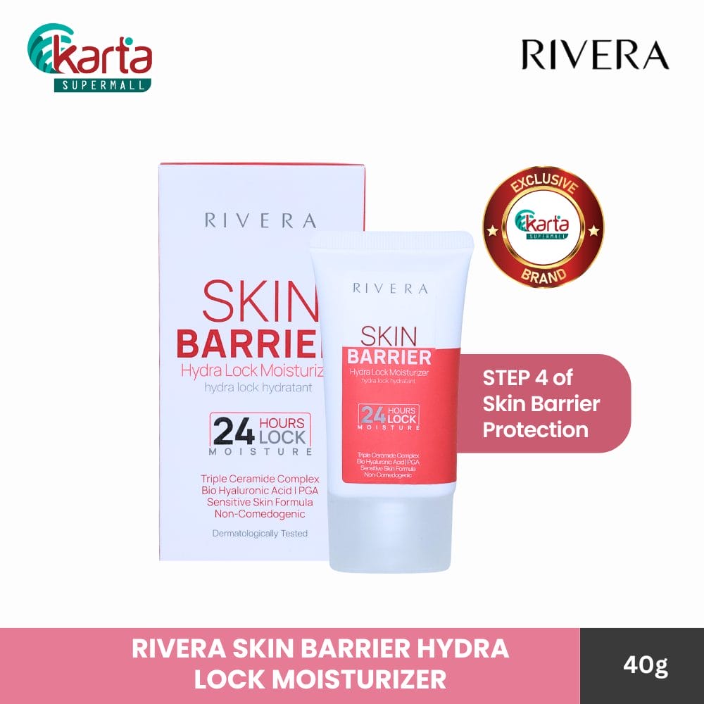 RIVERA Skin Barrier Hydra Lock Moisturizer 40g (STEP 4 of Skin Barrier ...