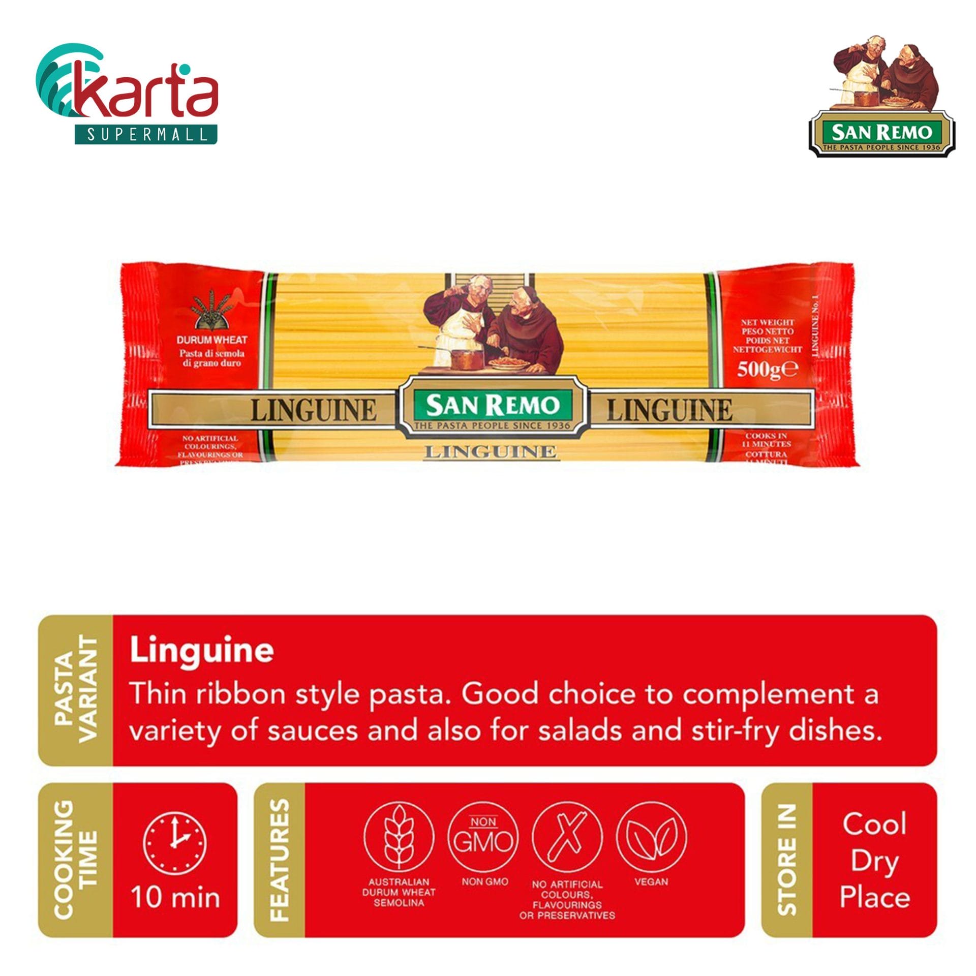 San Remo Linguine 500g - Karta Supermall