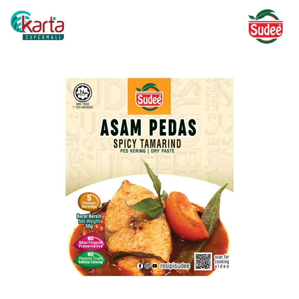 Sudee Asam Pedas Paste 50g (Halal) - Karta Supermall