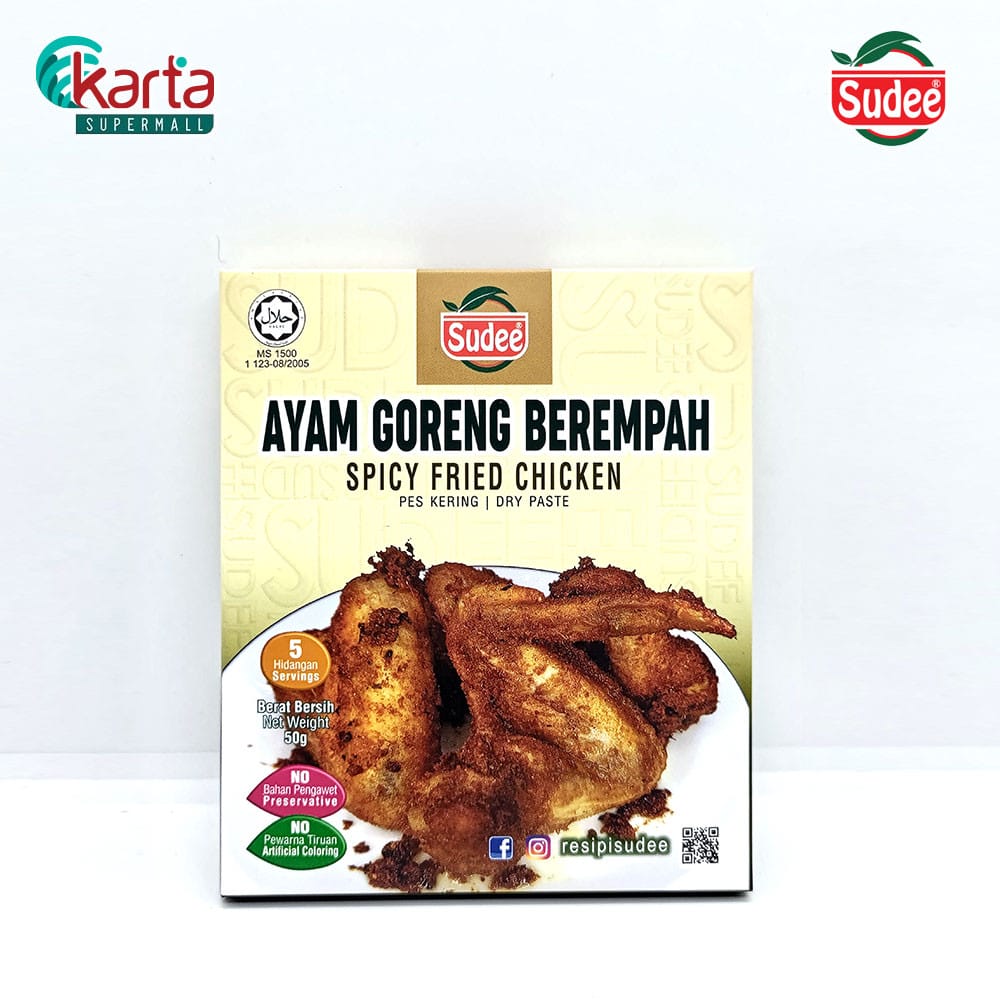 Sudee Ayam Goreng Berempah Paste 50g - Karta Supermall