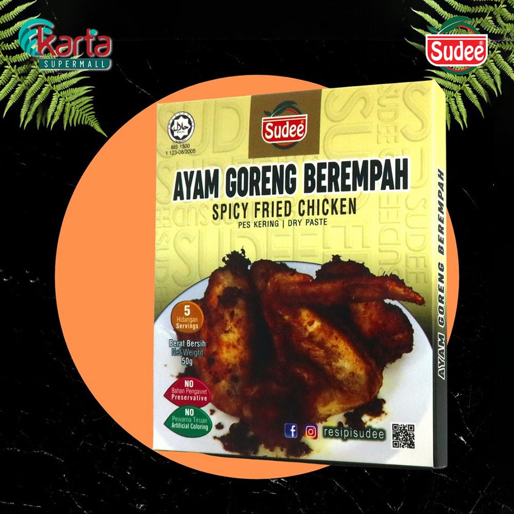 Sudee Ayam Goreng Berempah Paste 50g - Karta Supermall