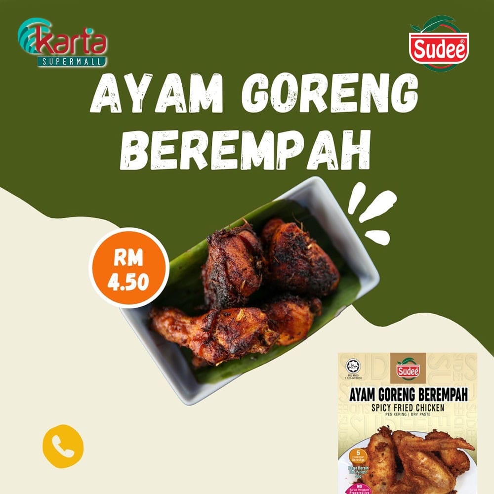 Sudee Ayam Goreng Berempah Paste 50g - Karta Supermall
